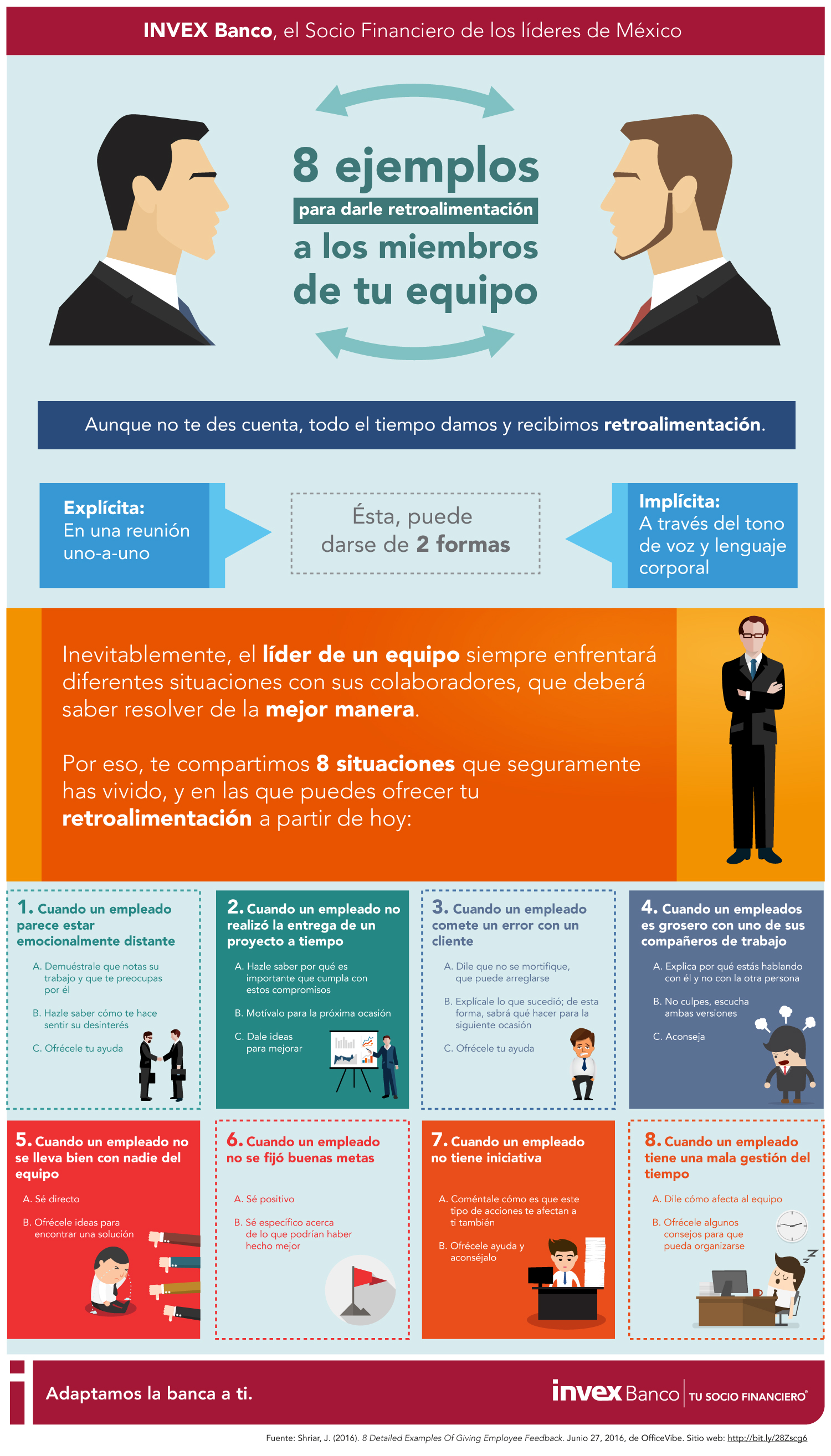 8 ejemplos para darle retroalimentación a los miembros de tu equipo ...